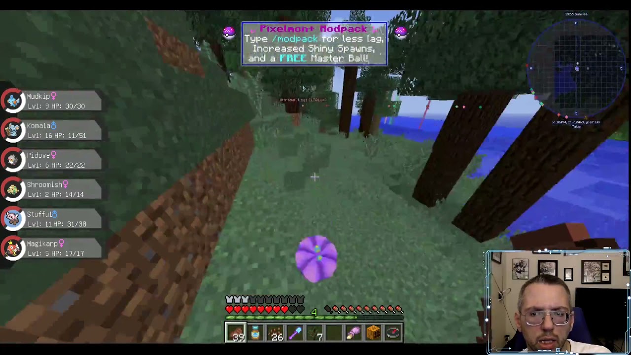 A Base Tour and Pokehunting - Pokesaga Pixelmon Ep 2 - YouTube