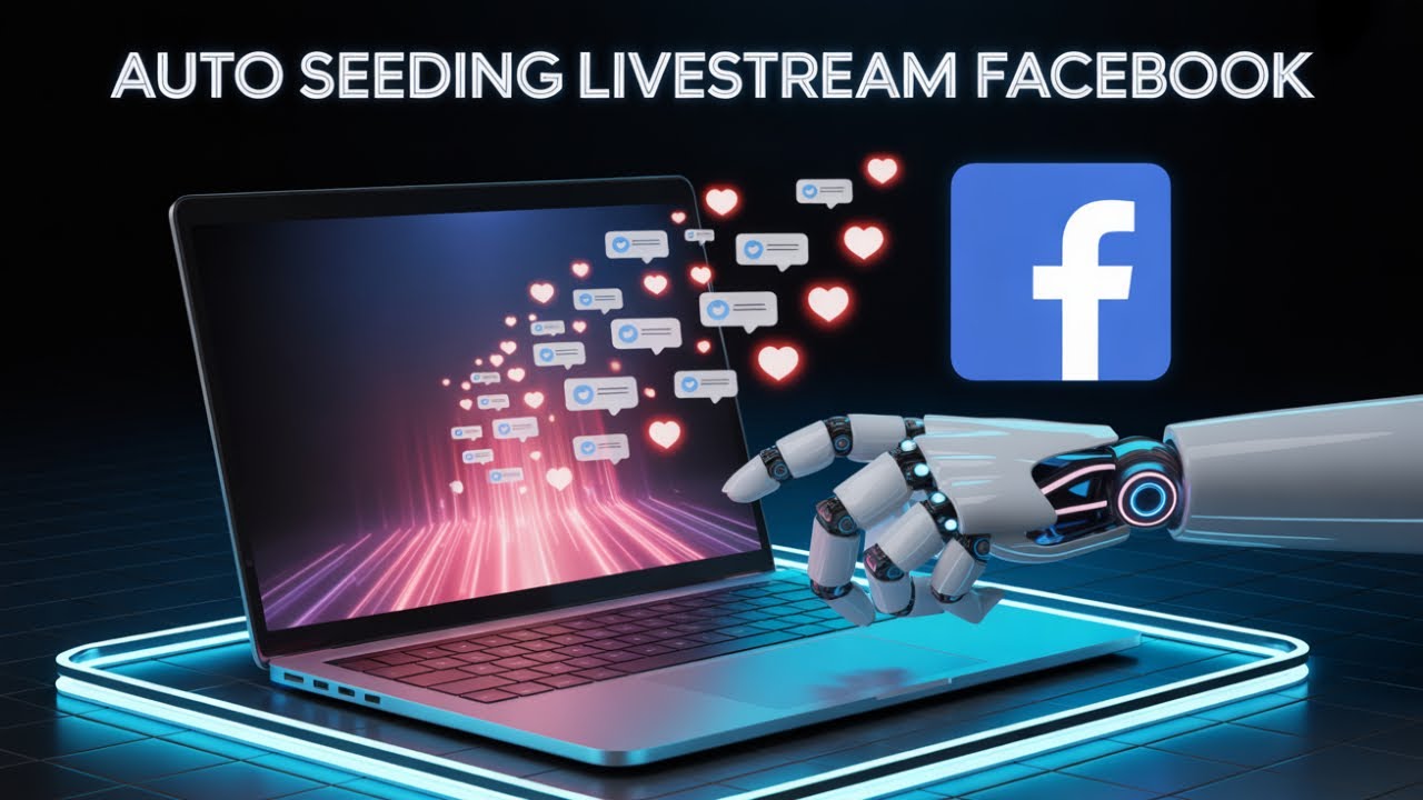 How To Auto Seeding Livestream Facebook | MKT Care - YouTube