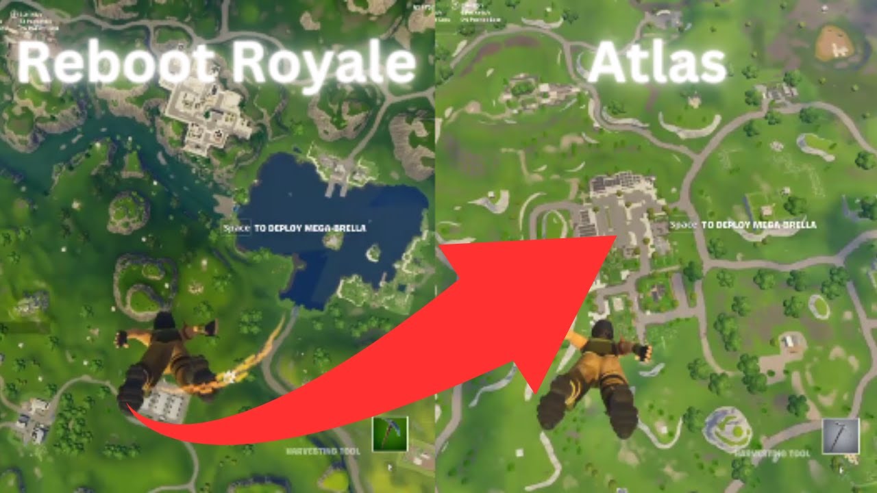 Atlas vs Reboot Royale OG Map Creative 2.0 Comparison (Fortnite Chapter ...