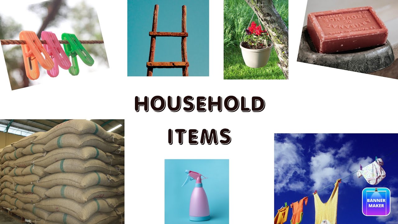 HOUSEHOLD ITEMS | DAILY USE ITEMS | WAH! life | - YouTube
