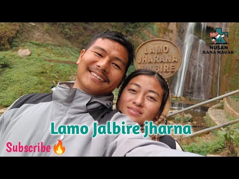 Lamo Jalbire jharna chitwan|Jalbire Waterfall | Jalbire jharana by Nusan rana magar - YouTube