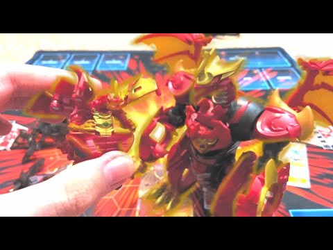 DRAGONOID INFINITY Unboxing + Review! Exclusive Gear Cards? | Bakugan PRO