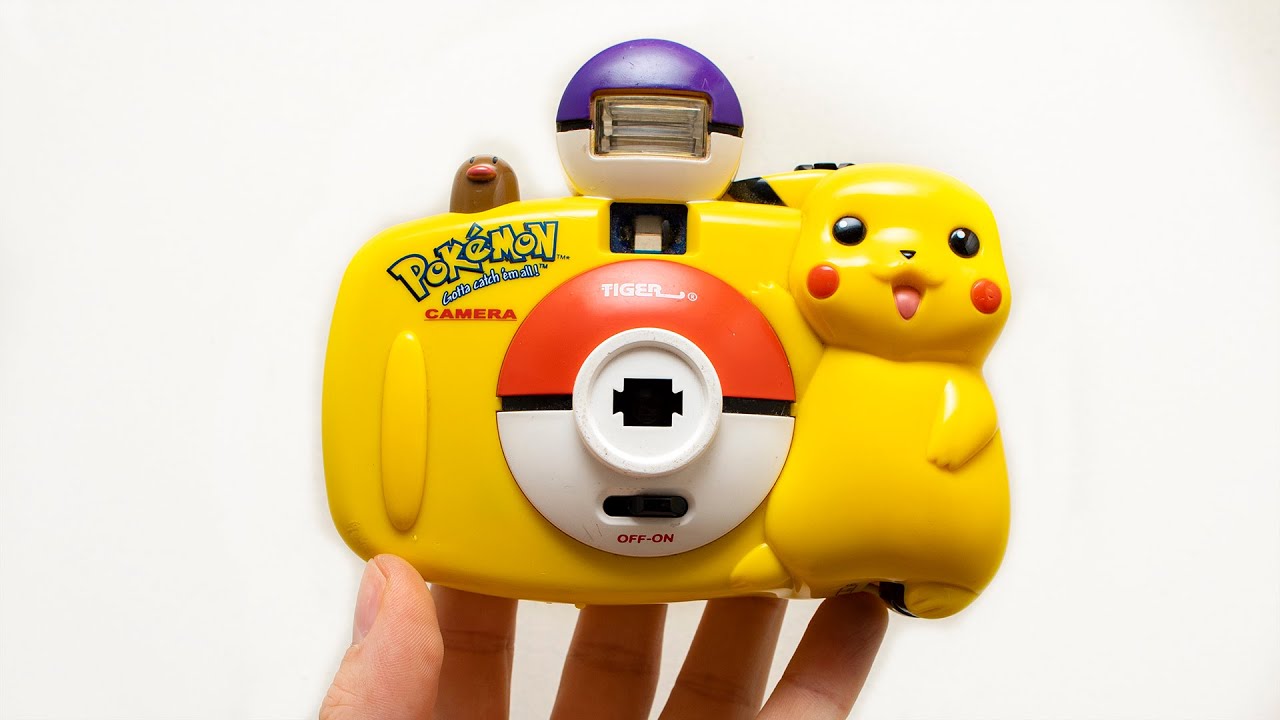 Pokemon CAMERA for a Real Photoshoot : Stupid Photo Challenge - YouTube