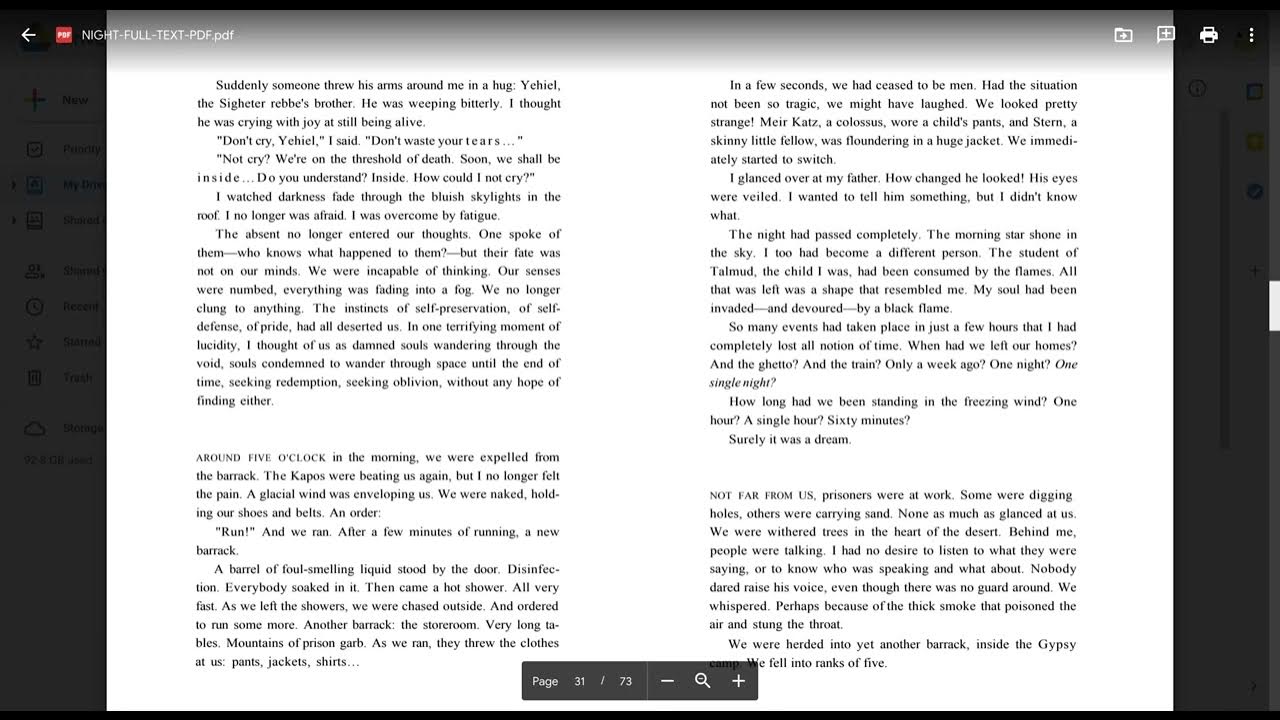 Night | Part 3 | Audio - YouTube