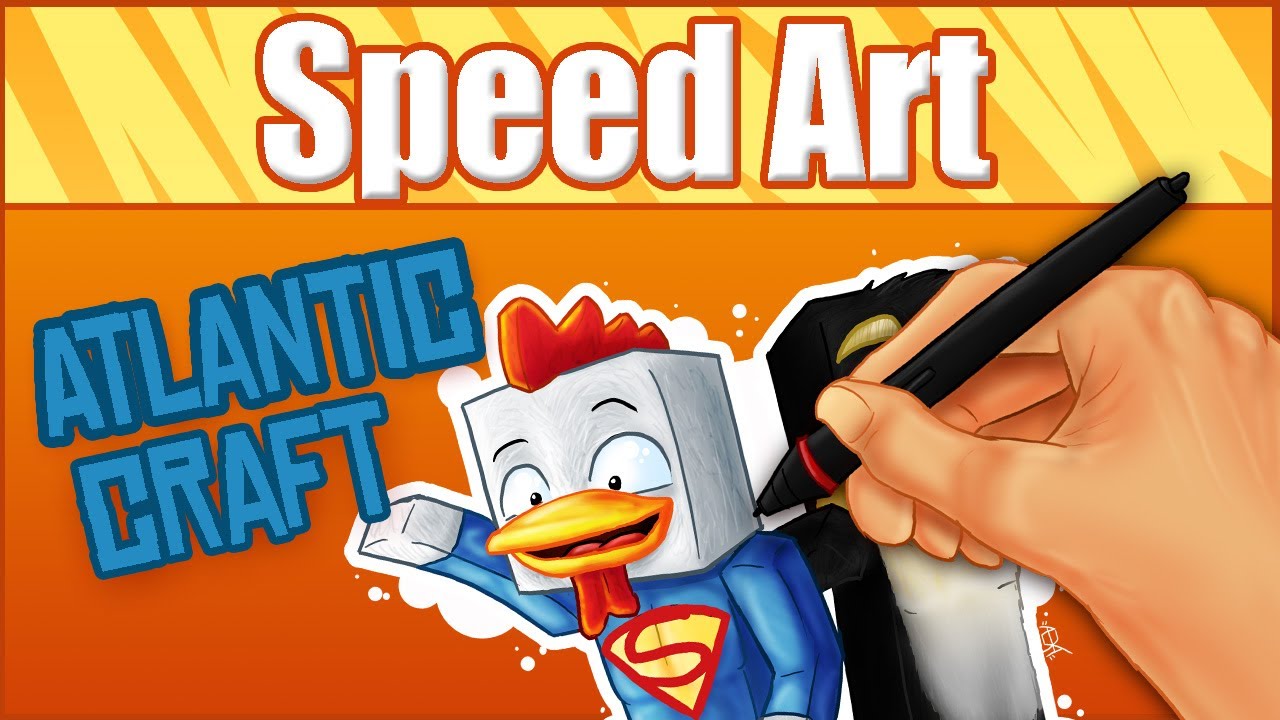AtlanticCraft -Speed Art - YouTube