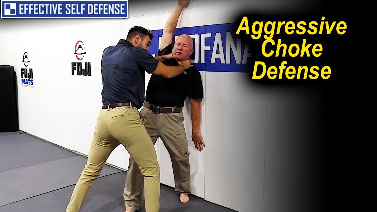 Aggressive Choke Defense by Todd Droege - YouTube