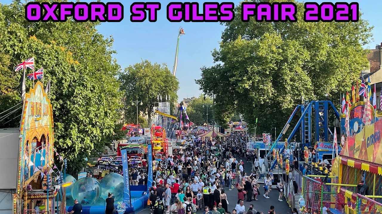 Oxford St Giles Fair September 2021 - YouTube