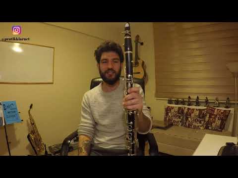 Pratik Klarnet - Kum Gibi Sol Klarnet Yakın Çekim