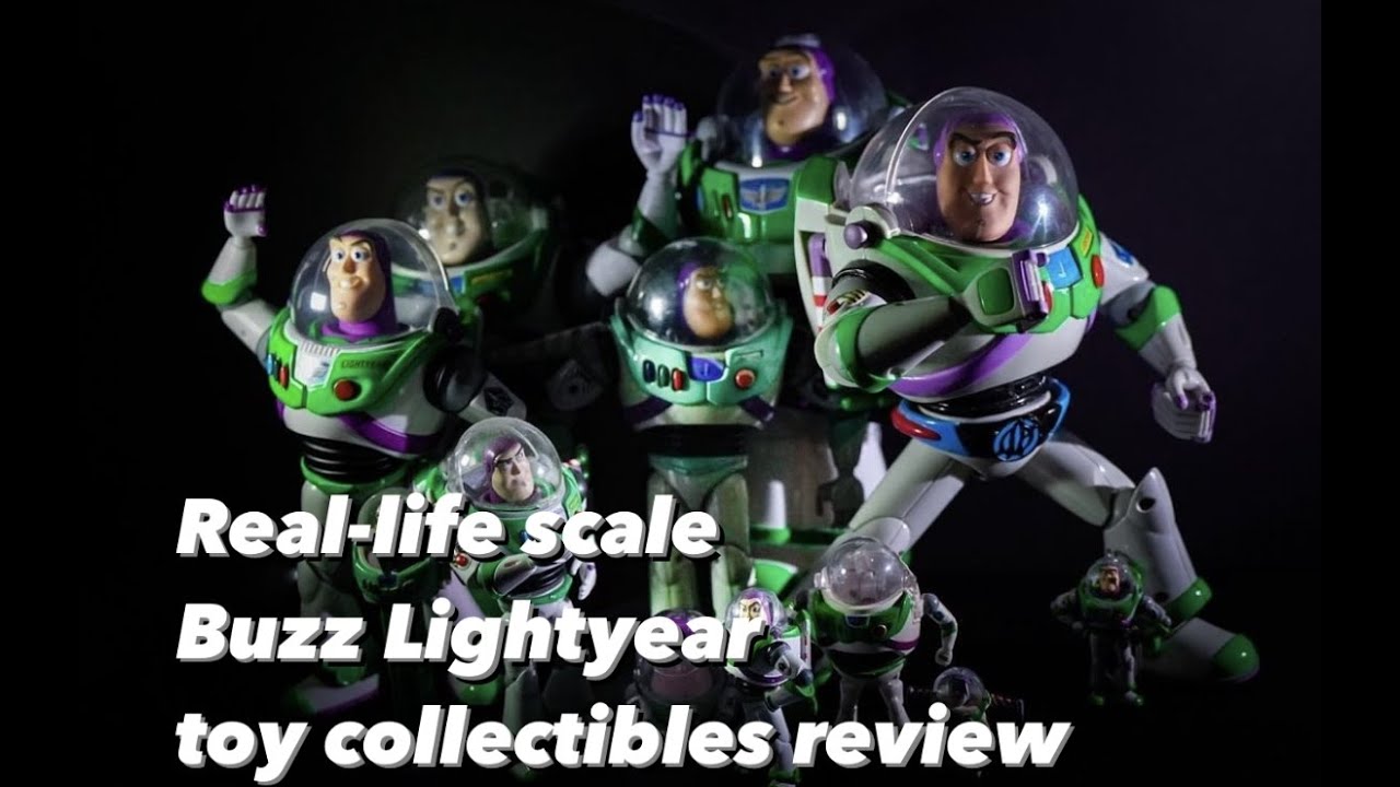 Real-Life size Buzz Lightyear toy collectibles showcase review │Disney ...