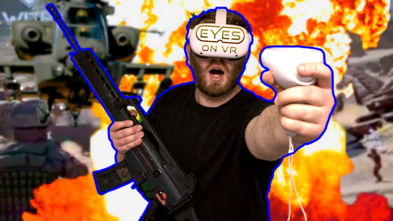 64 Player HUGE VR PVP Battlefield! Guns, Boats, Planes, Choppers & more ...