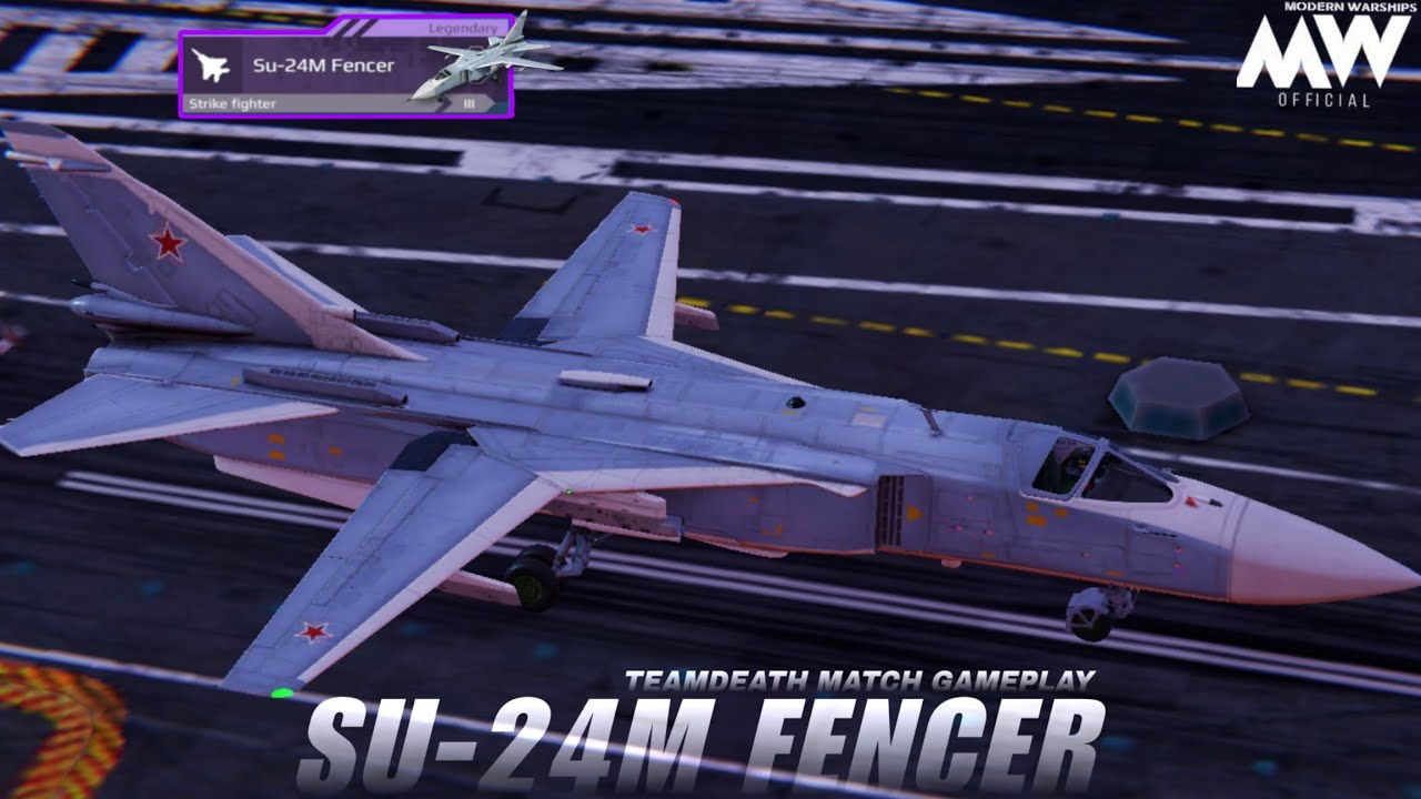 MODERN WARSHIPS:-Su-24M Fencer🇷🇺🔥 New bundle SF is it worth🤔compare to ...