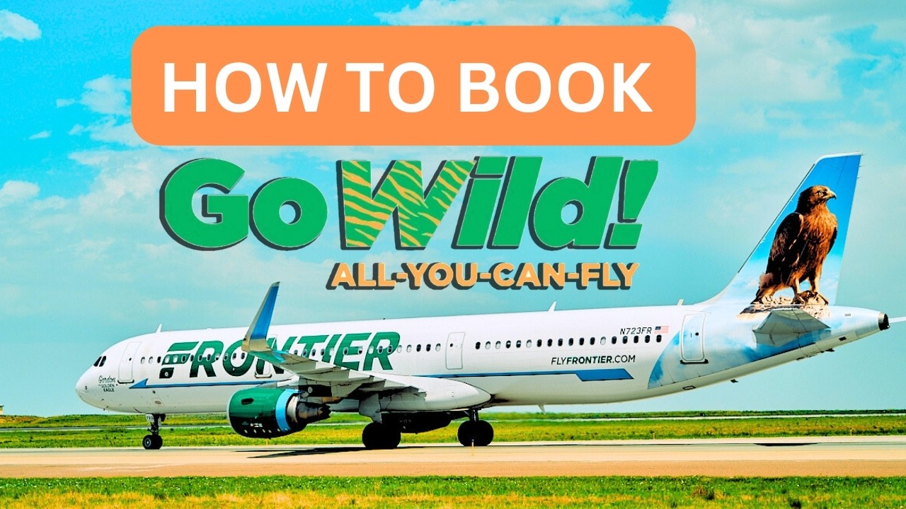 We Booked 16 Frontier Go Wild Pass Flights - How did we do it? - YouTube