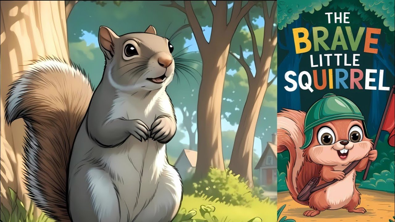 The Brave Little Squirrel - An inspiring short story for children ...