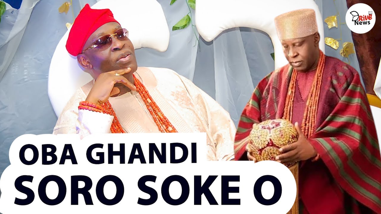 OBA GHANDI AFOLABI OLAOYE SOUN OF OGBOMOSO SORO LORI AWUYEWUYE ORO ESIN ...