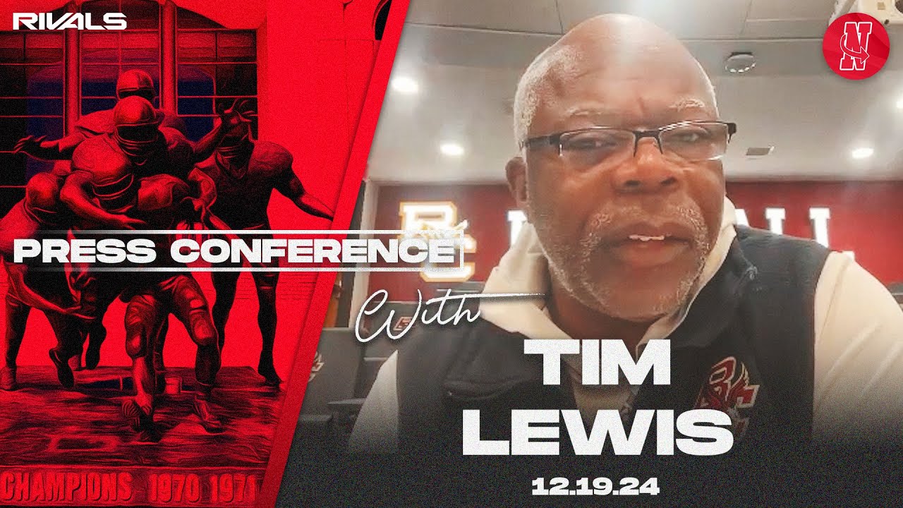 Boston College defensive coordinator Tim Lewis on facing Nebraska ...