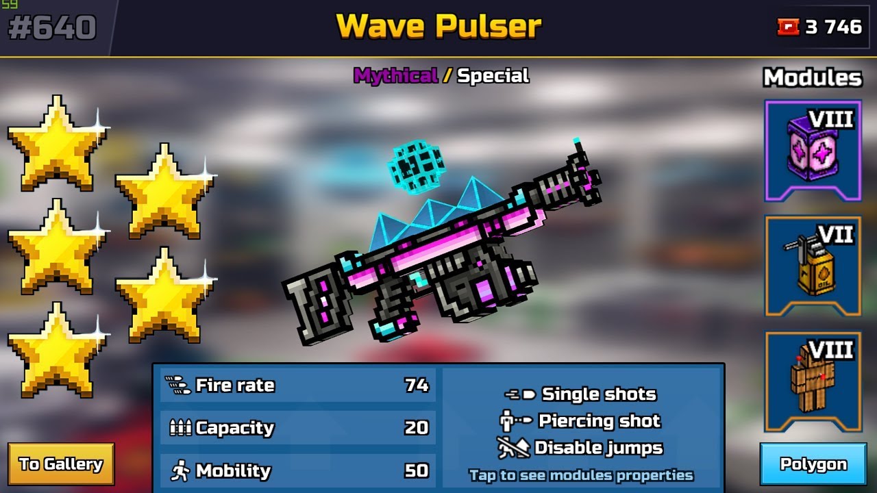 Wave Pulser - Pixel Gun 3D - YouTube