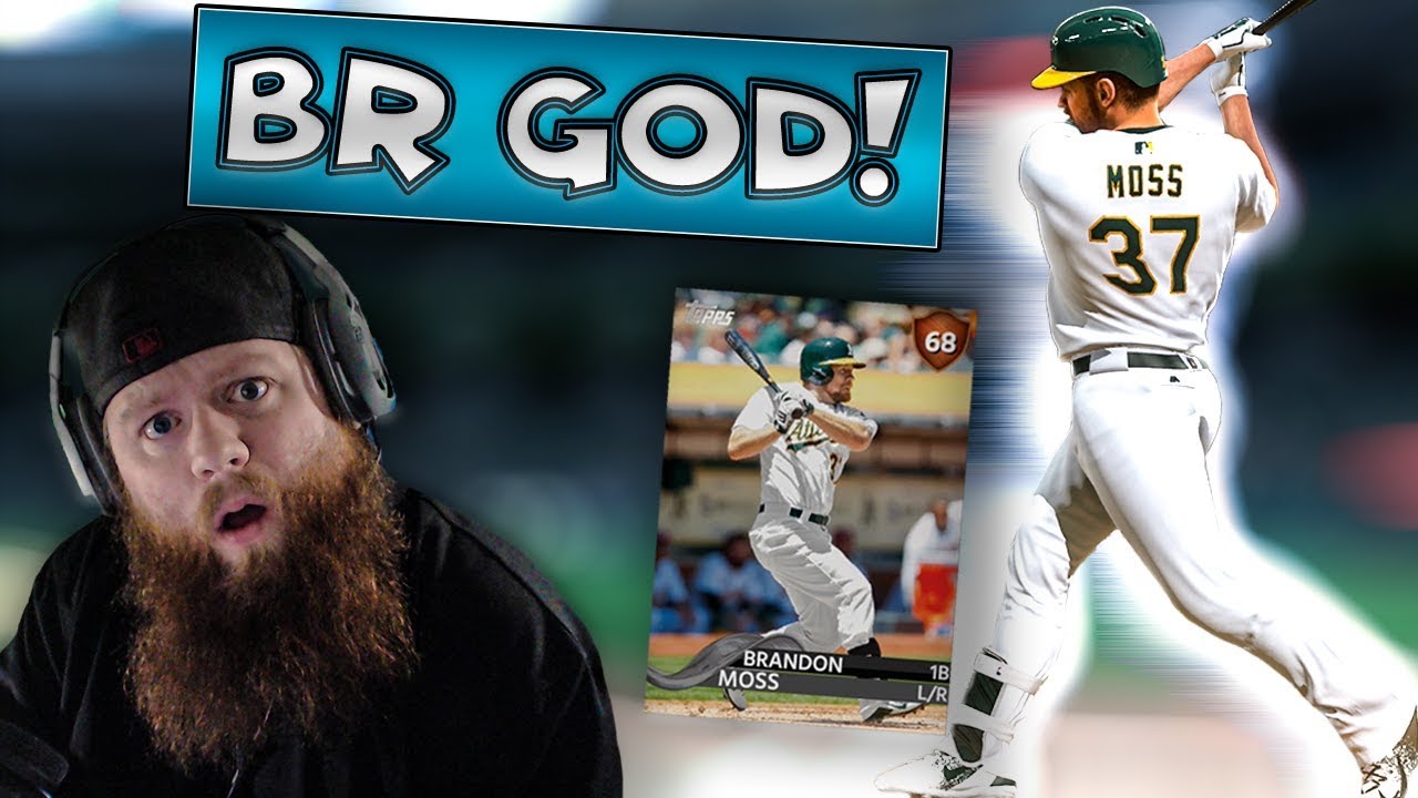 BRANDON MOSS BR GOD | MLB The Show 18 BR Old Man Run - YouTube
