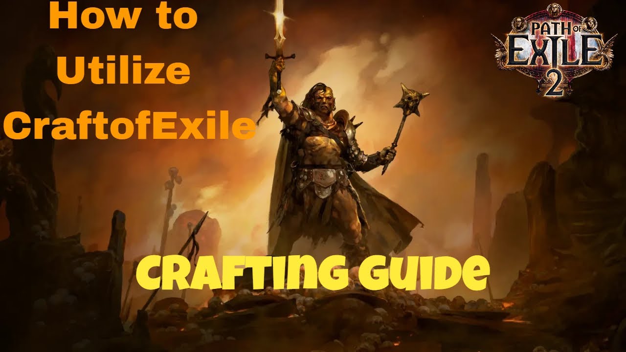 [PoE2] Crafting Guide - How to Utilize CraftofExile - YouTube
