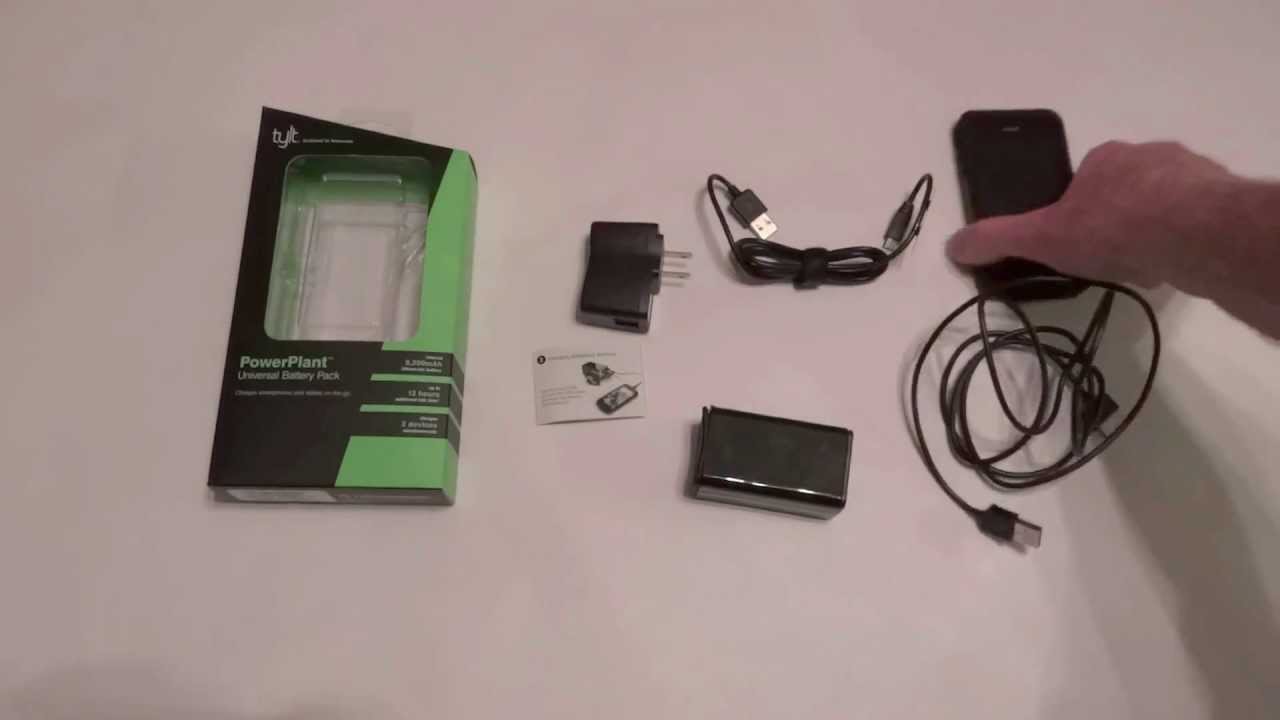 Tylt PowerPlant Universal Battery Charger Unboxing and Overview - YouTube