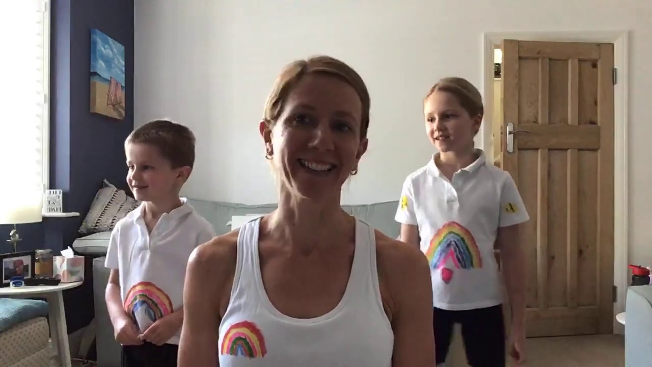 The Rainbow Fitness class for Children - YouTube