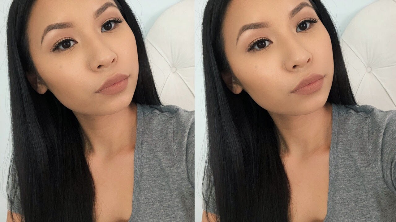NATURAL FULL FACE MAKEUP LOOK | Kathy Nguyen - YouTube