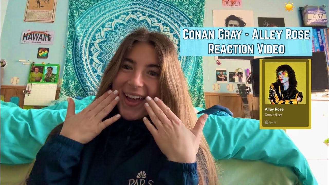 Conan Gray - Alley Rose | (MUSIC REACTION VIDEO) - YouTube