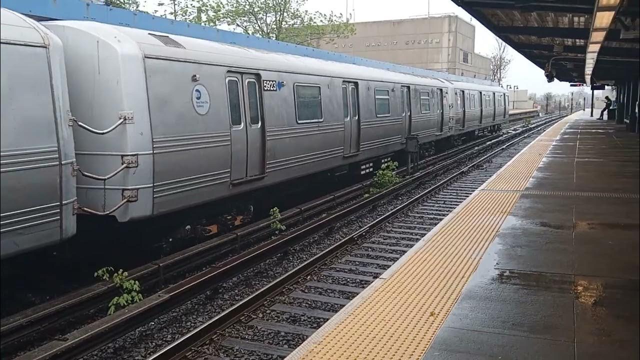 R46 S train Arriving/Leaving At Board Channel - YouTube