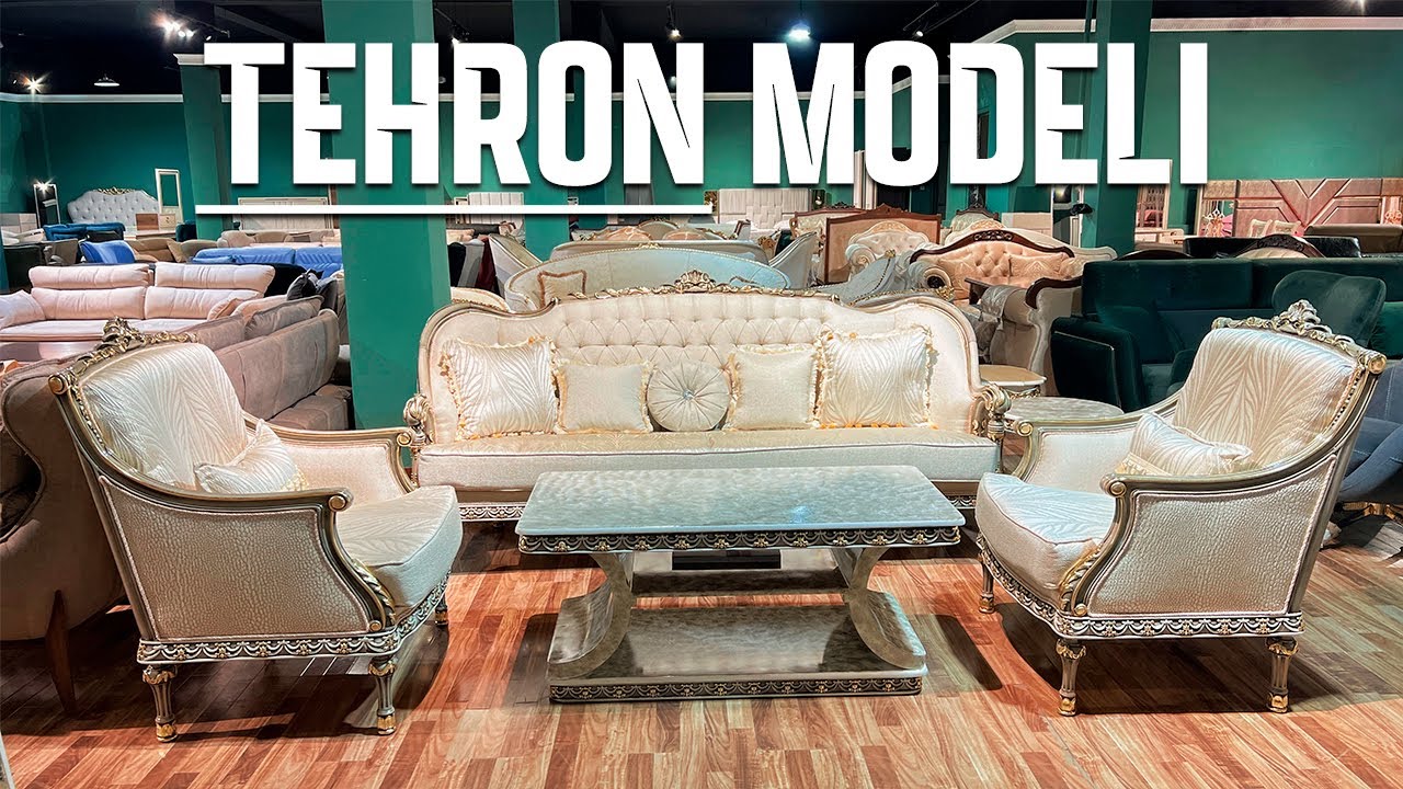 “Tehron” yumshoq mebellar to’plami - YouTube