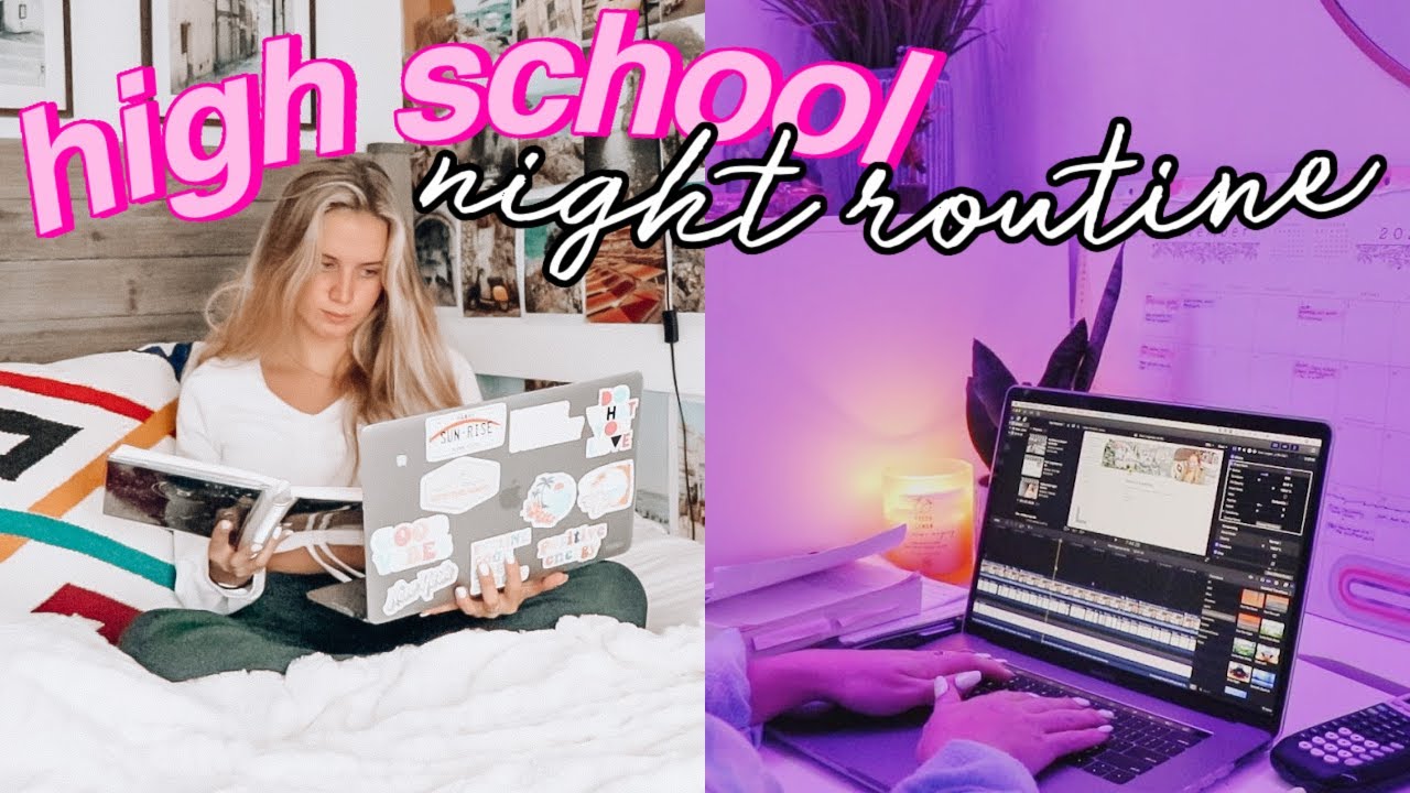 after school night routine 2020! - YouTube