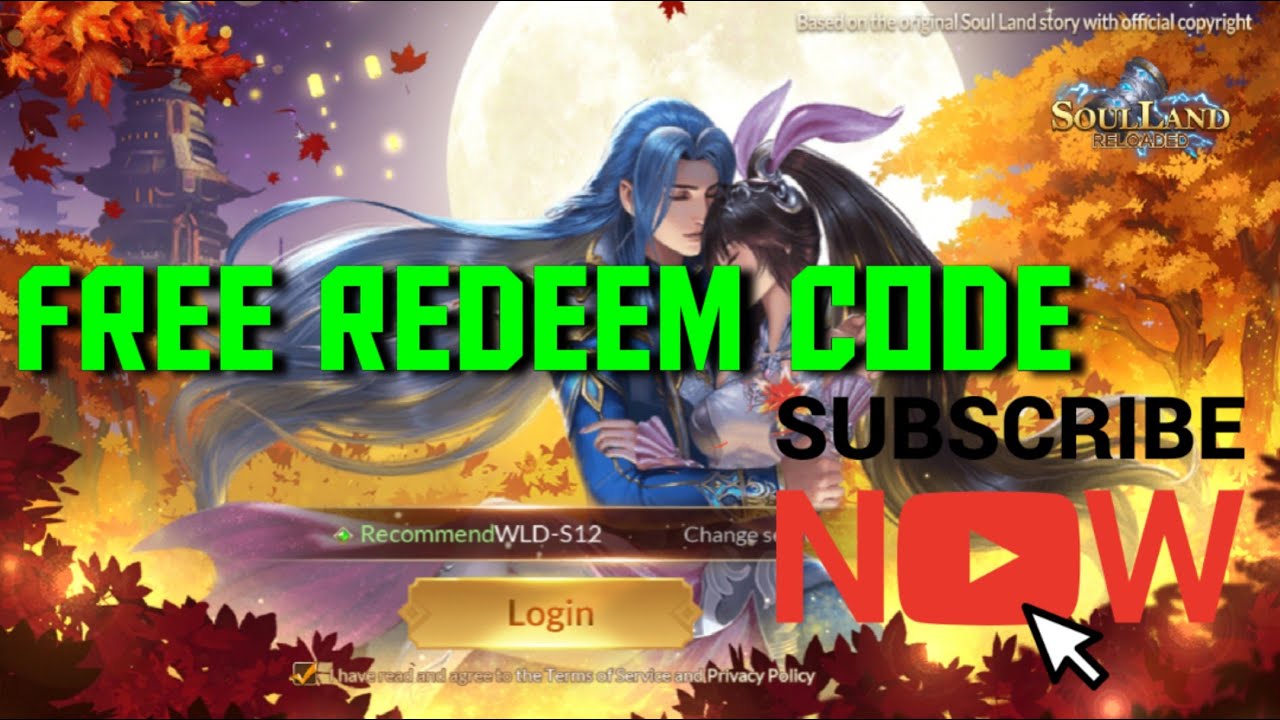 Soul Land Reloaded Free Gift code link in description - YouTube