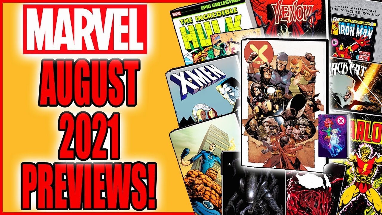 Marvel Previews August 2021 | Collected Editions!! - YouTube