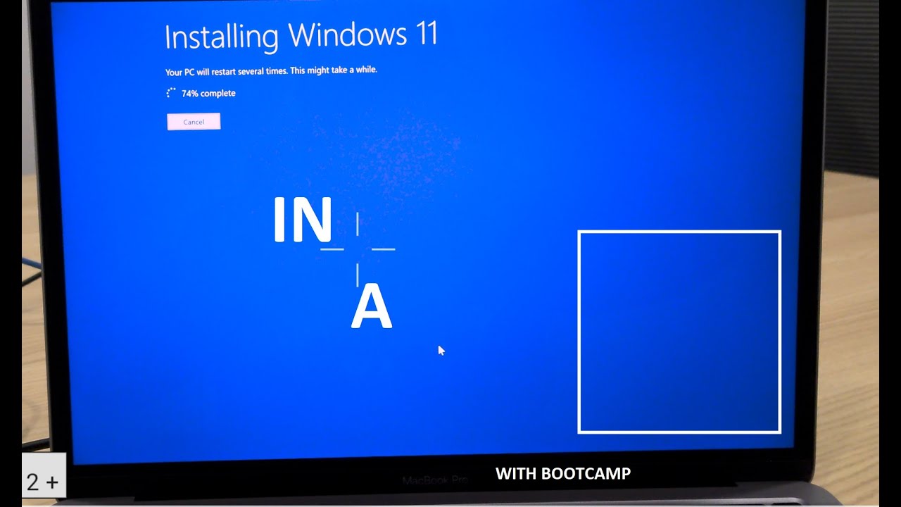 WINDOWS 11 IN A MACBOOK USING BOOTCAMP - YouTube