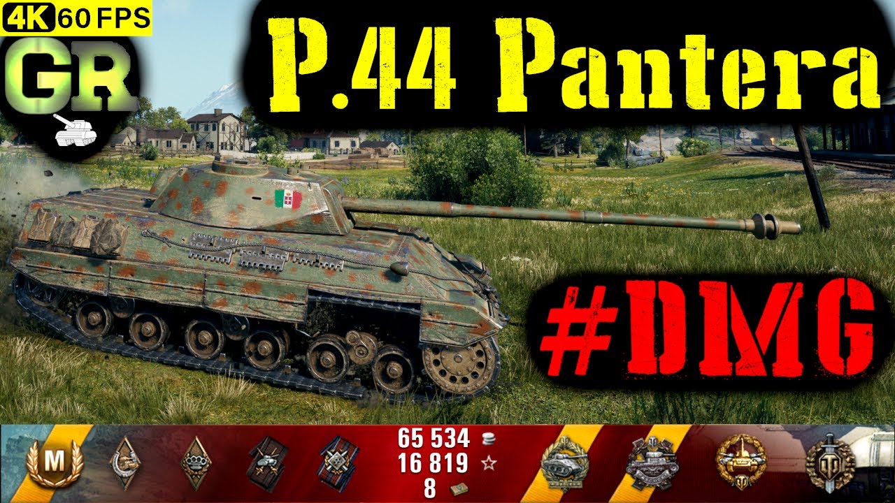 World of Tanks P.44 Pantera Replay - 8 Kills 5.2K DMG(Patch 1.4.0 ...