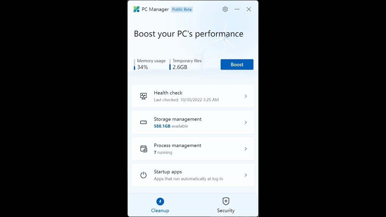 Use PC Manager to Optimize Windows 11 and Windows 10 Performance - YouTube