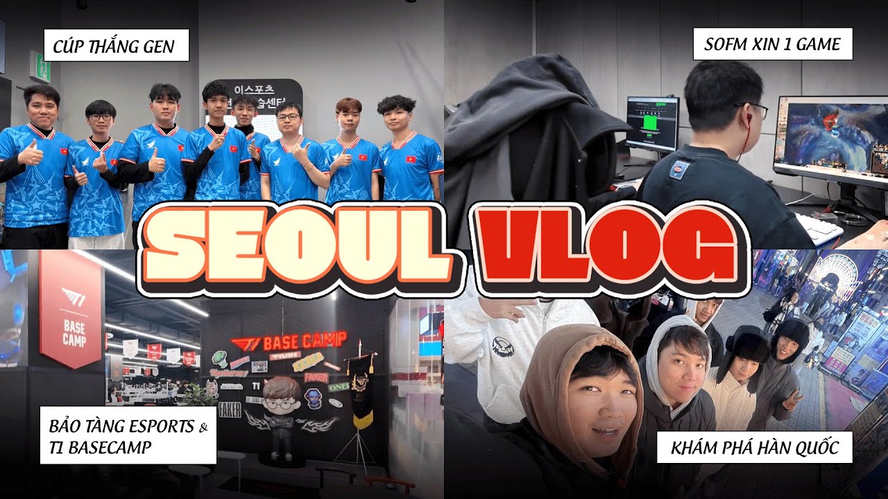VLOG SEOUL 🇰🇷 | MVK KHÁM PHÁ T1 BASECAMP & FOOD TOUR HÀN QUỐC - YouTube