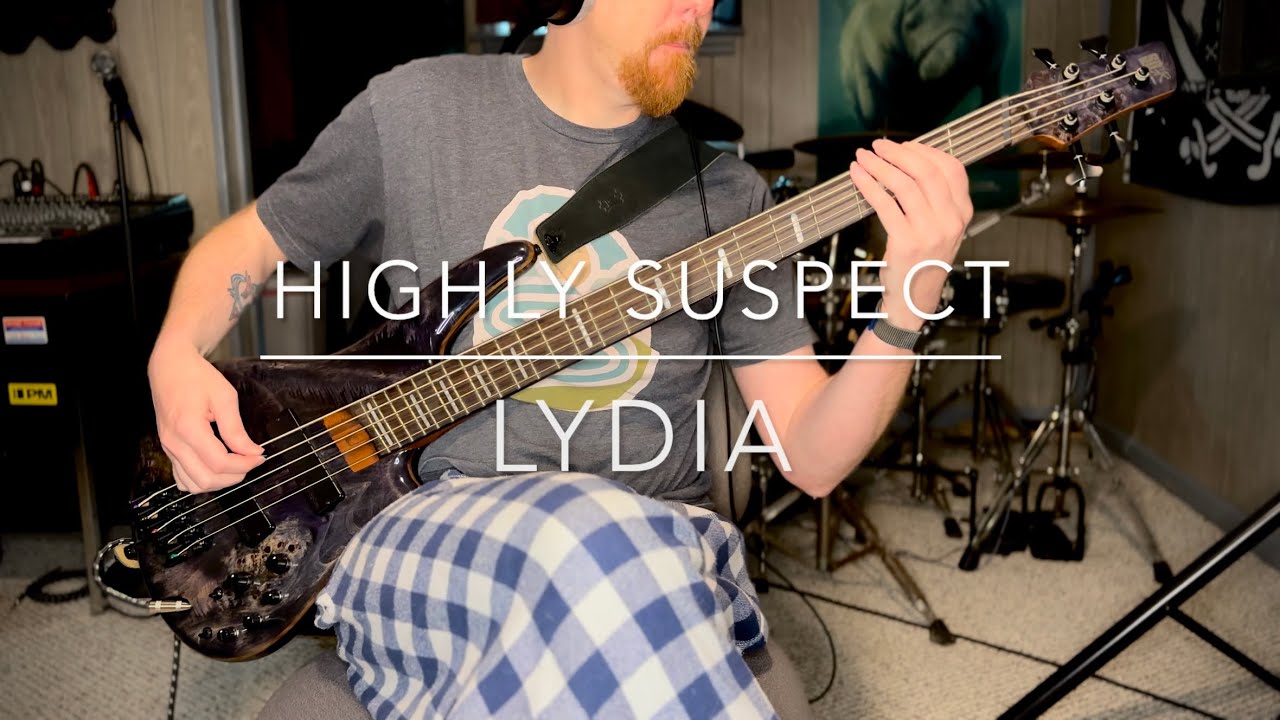 Highly Suspect - Lydia - Bass Play-Along - YouTube