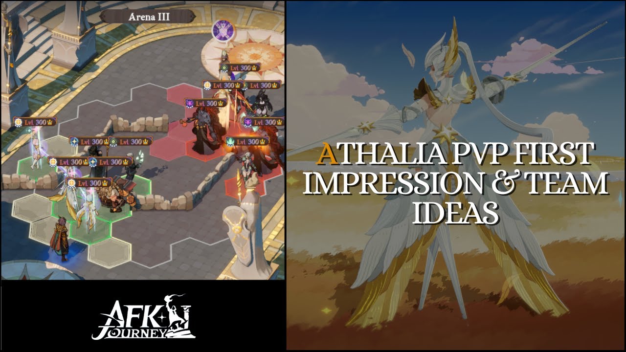 Athalia PvP Testing - Normal Arena - Pioneer Server [AFK Journey] - YouTube