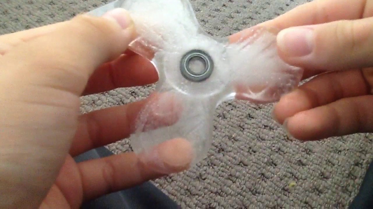 Crazy ice fidget spinner - YouTube