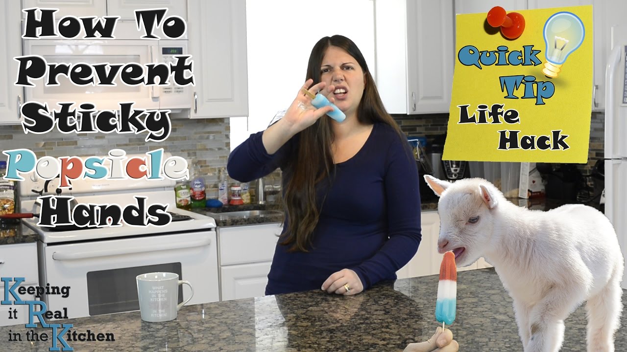 Life Hack/Quick Tip #8 How to Eat a Popsicle Without Getting Sticky ...
