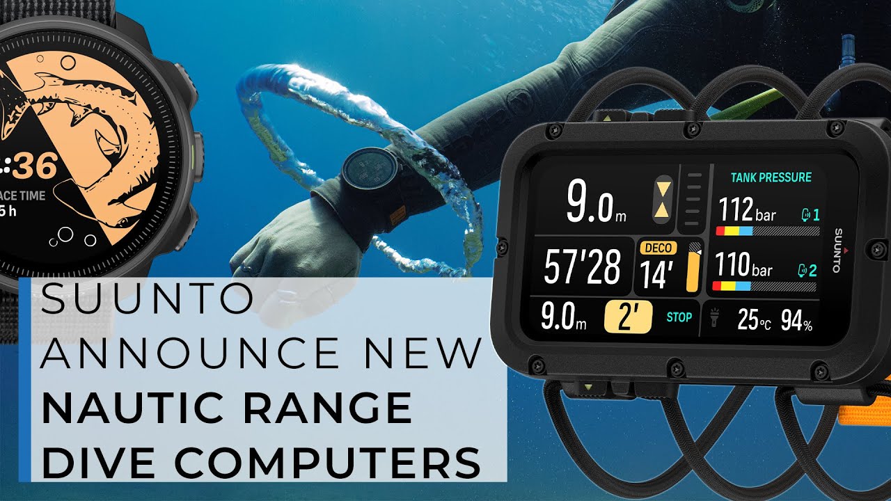 SUUNTO Announce NEW Nautic Computers! #scubadiving - YouTube