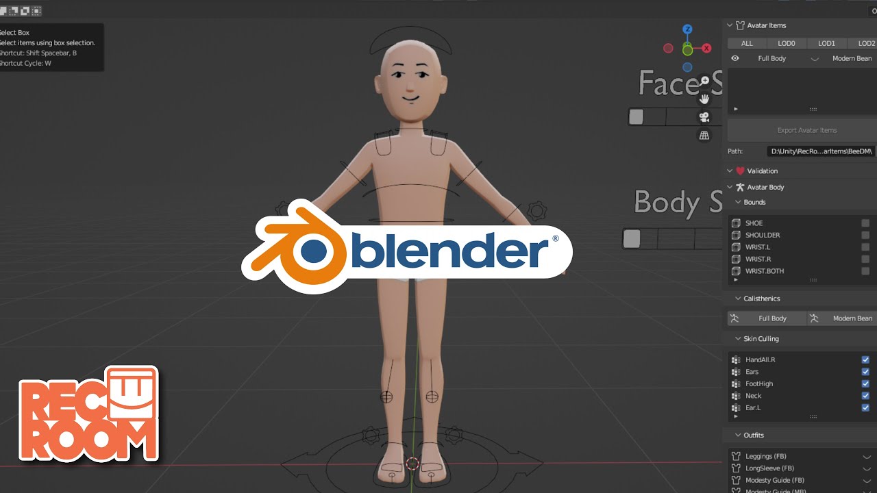 Avatar Studio Blender Plugin SNEAK PEAK - YouTube