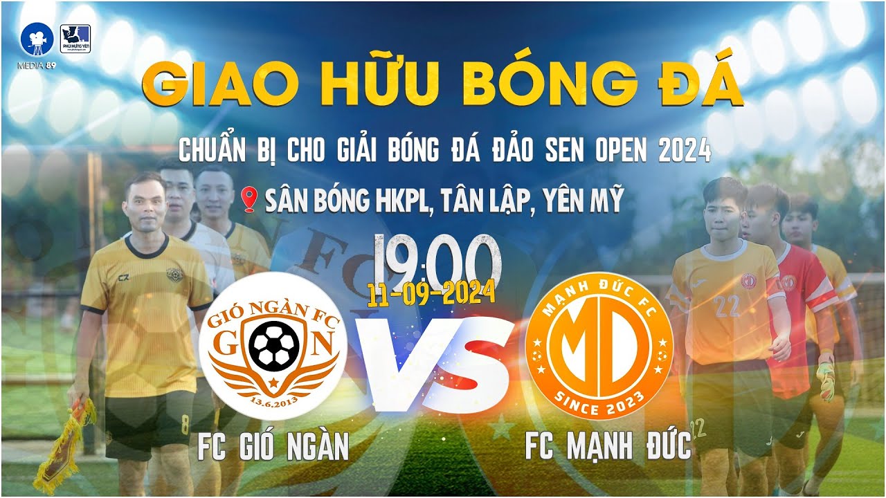 FC GIÓ NGÀN v FC MẠNH ĐỨC | GIAO HỮU - YouTube