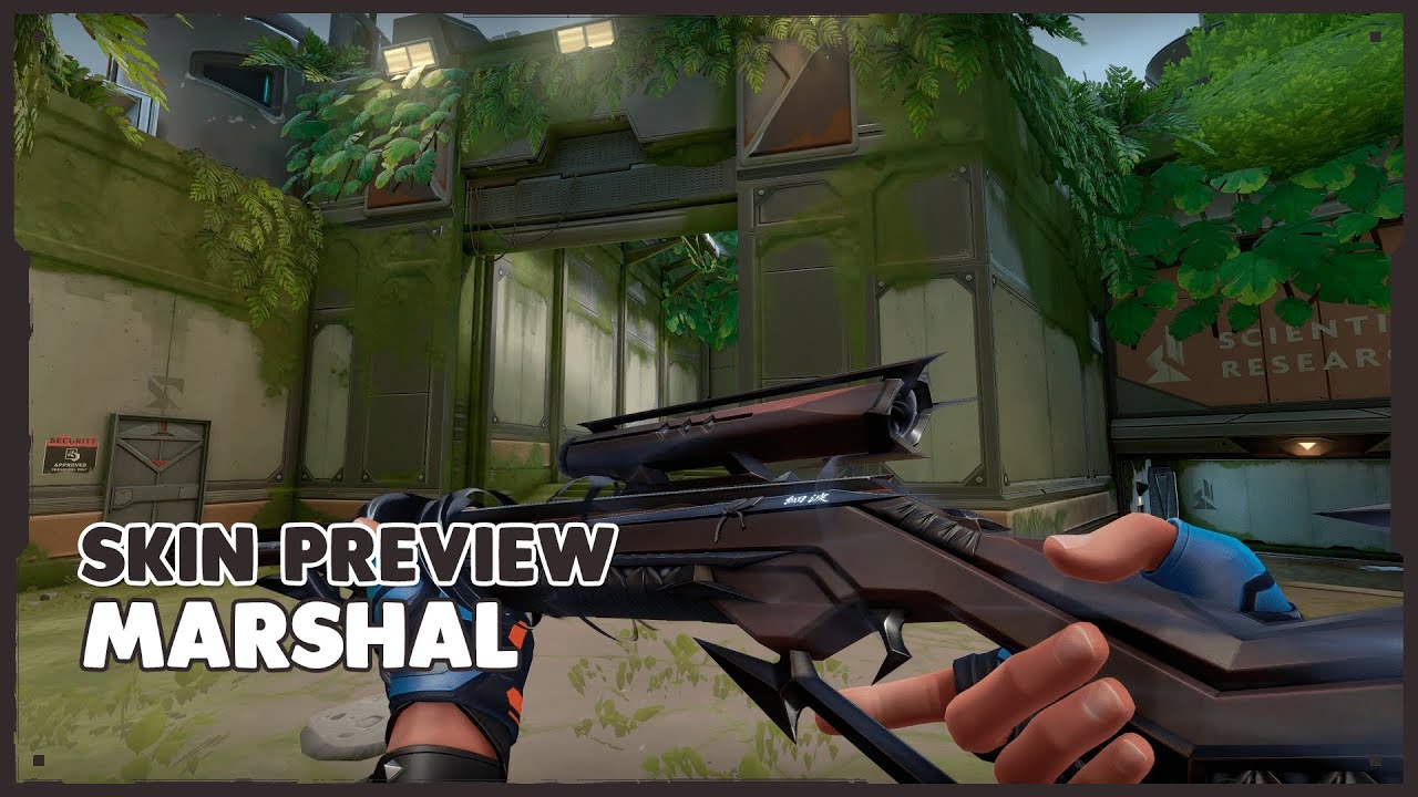 Skin Preview // Kuronami Marshal | VALORANT - YouTube