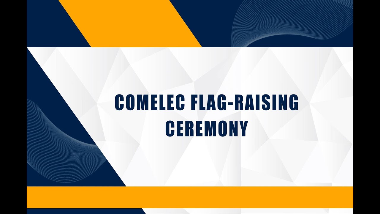 Watch | COMELEC Flag Raising Ceremony - 14 November 2022 - YouTube