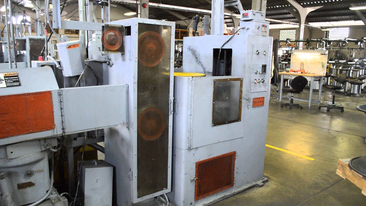 Vaughn wire drawing machine DSC 0653 - YouTube