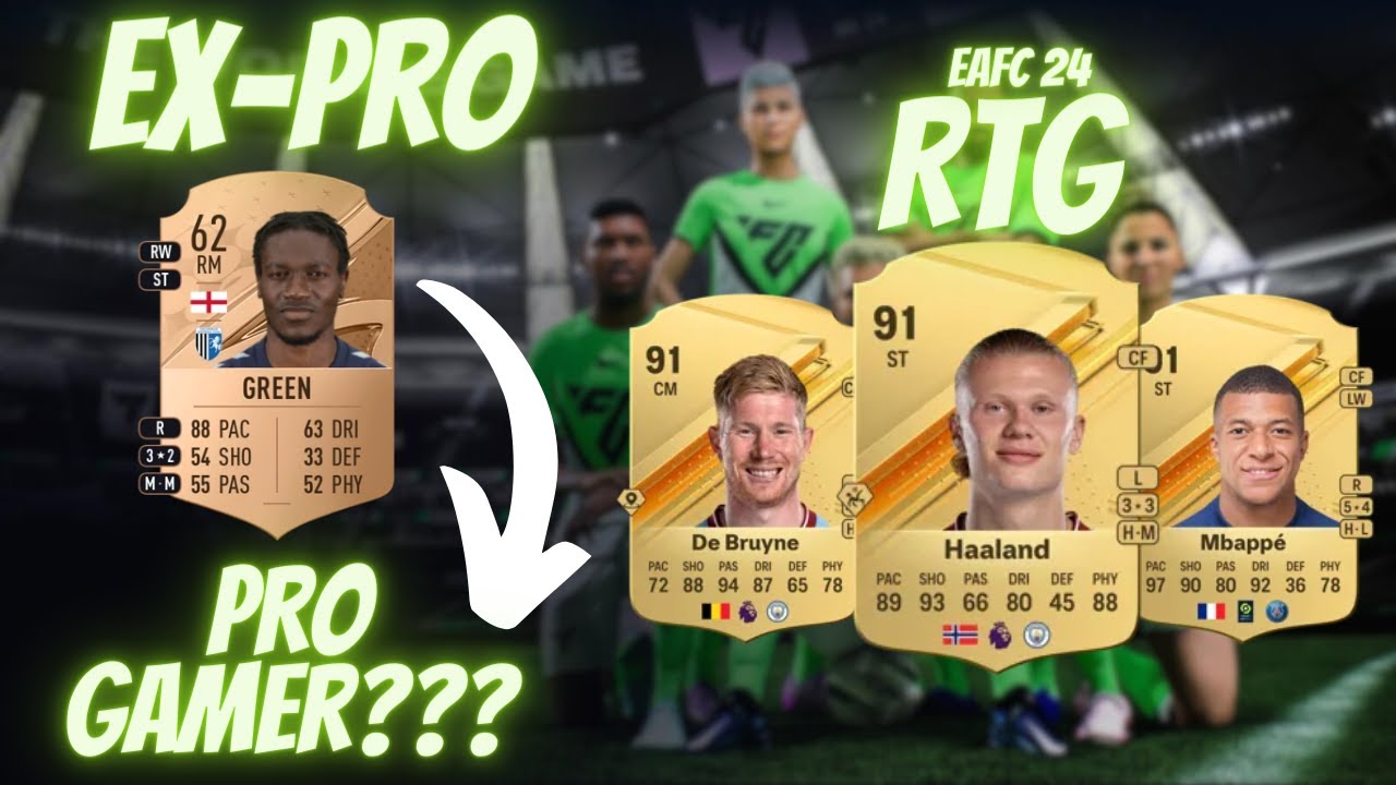 Can a Ex-Pro Footballer become a Pro EAFC 24 player??? (RTG) - YouTube