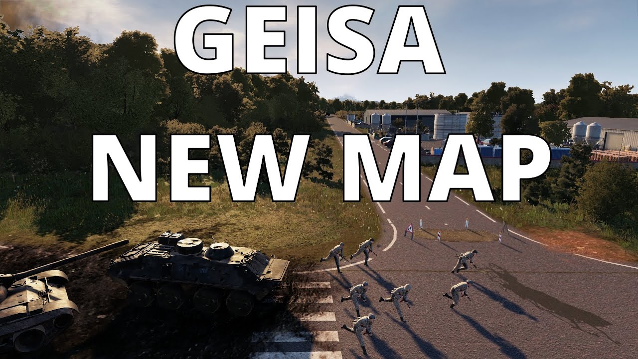 NEW WARNO MAP - GEISA - 5TH PANZERDIVISION - 4v4 Online Gameplay! - YouTube