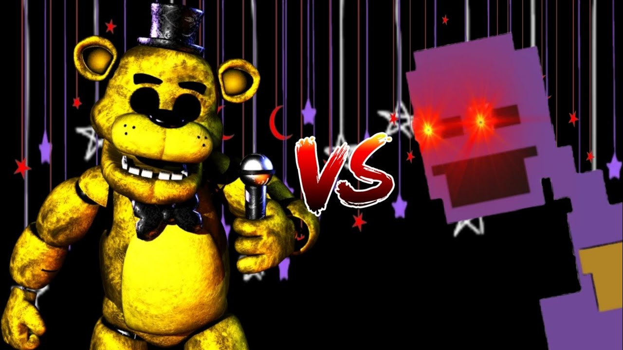 Golden Freddy Vs William Afton (Fnaf) - YouTube
