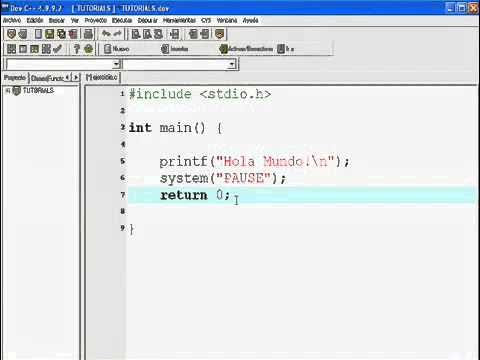 Programacion C - Hola mundo! Cap.1 - YouTube