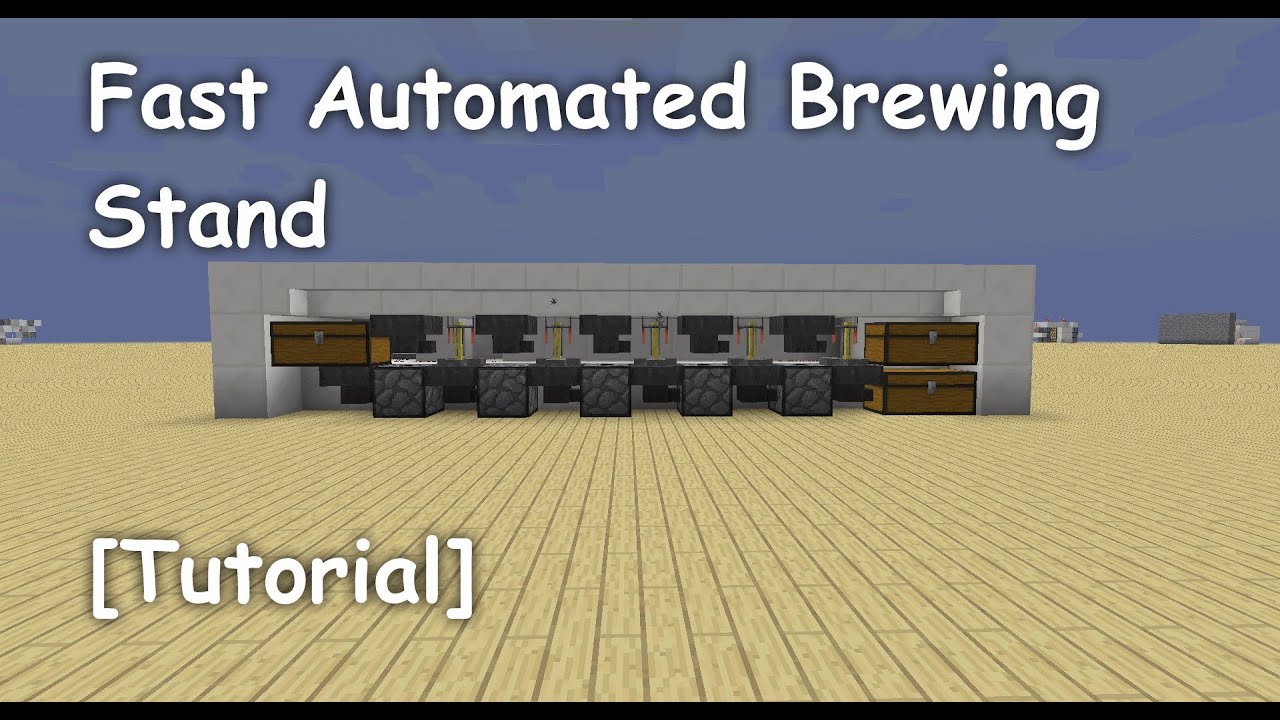 Fast Automated Brewing Stand [Tutorial] - YouTube